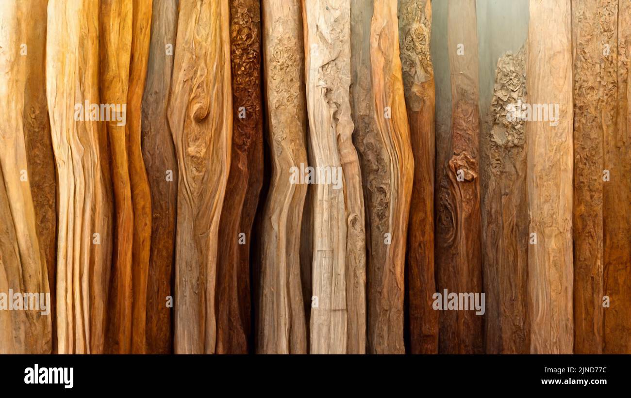 3D illustration Wooden texture background. Backdrop of wood planks ...
