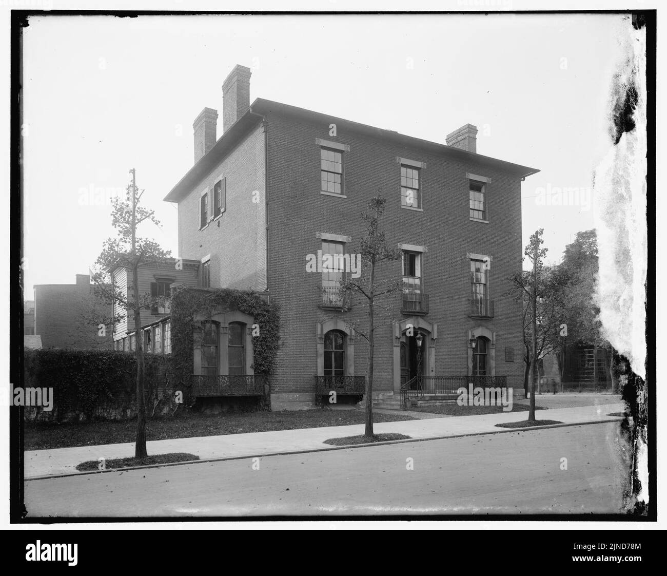 The Beale residence (Jackson Place Stock Photo - Alamy