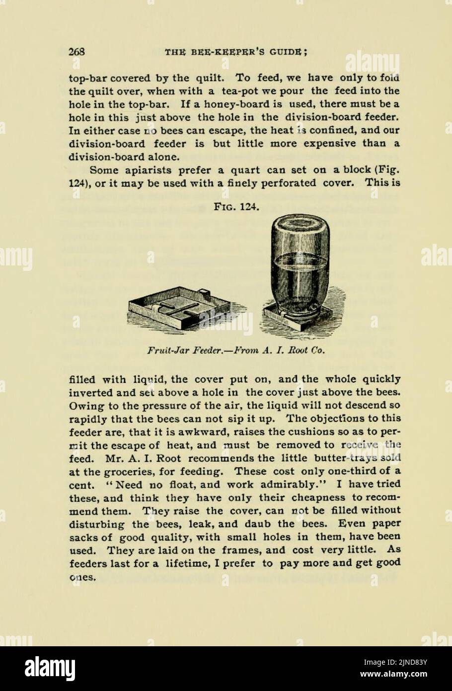 The bee-keeper's guide (Page 268 Stock Photo - Alamy