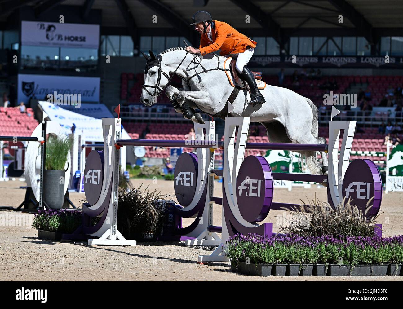 Herning, Denmark. 10th Aug, 2022. World Equestrian Games. Stables. Jur ...