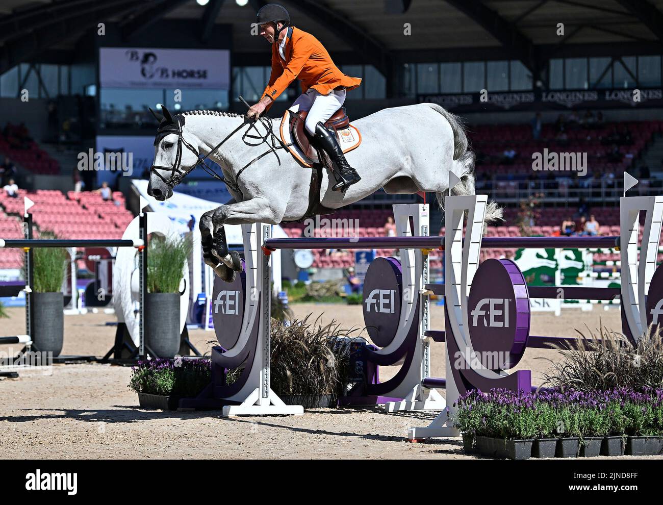 Herning, Denmark. 10th Aug, 2022. World Equestrian Games. Stables. Jur ...
