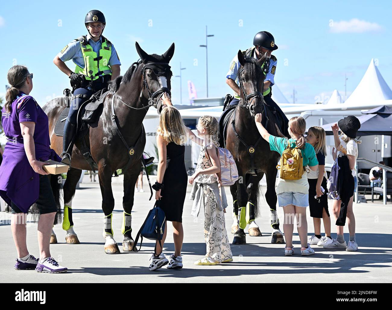 Herning, Denmark. 10th Aug, 2022. World Equestrian Games. Stables ...