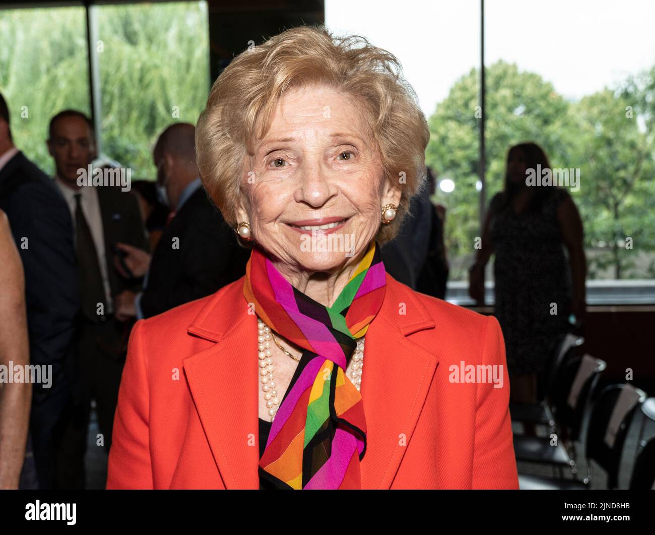 New York, NY - August 10, 2022: Rosalie Simon attends Governor Hochul ...