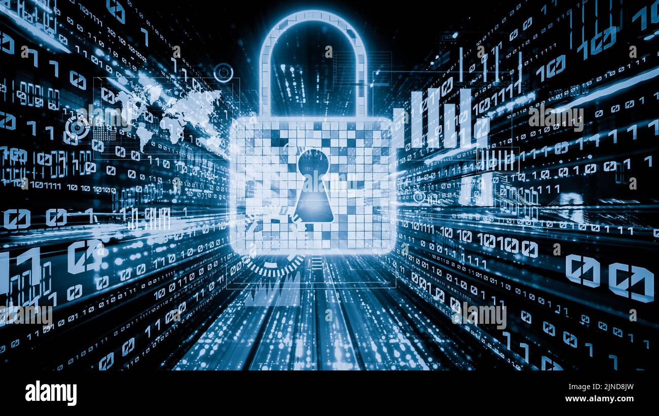 Secured technology hi-res stock photography and images - Alamy