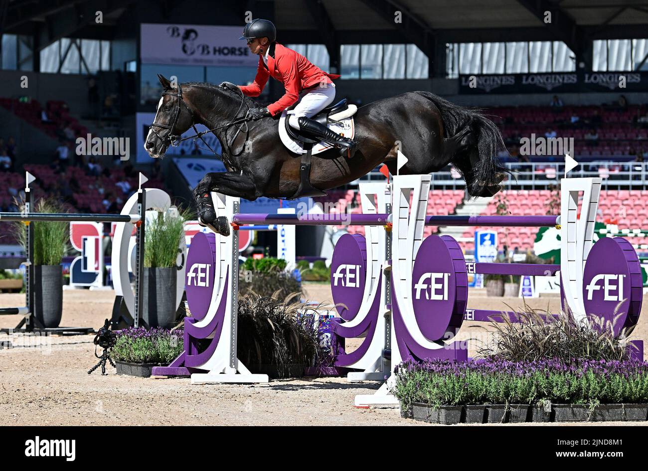 Herning, Denmark. 10th Aug, 2022. World Equestrian Games. Stables ...