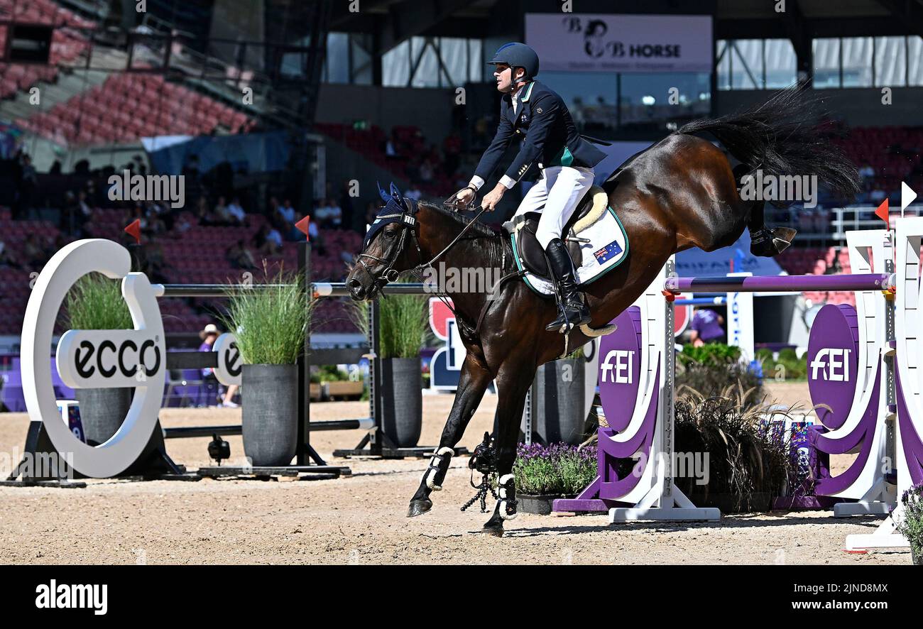 Herning, Denmark. 10th Aug, 2022. World Equestrian Games. Stables ...