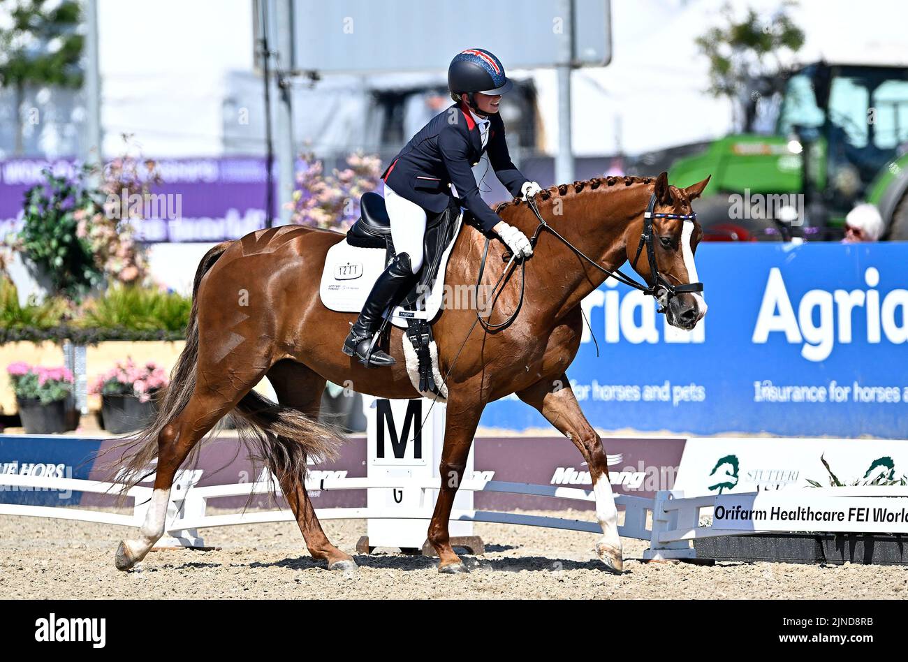 Herning, Denmark. 10th Aug, 2022. World Equestrian Games. Stables ...