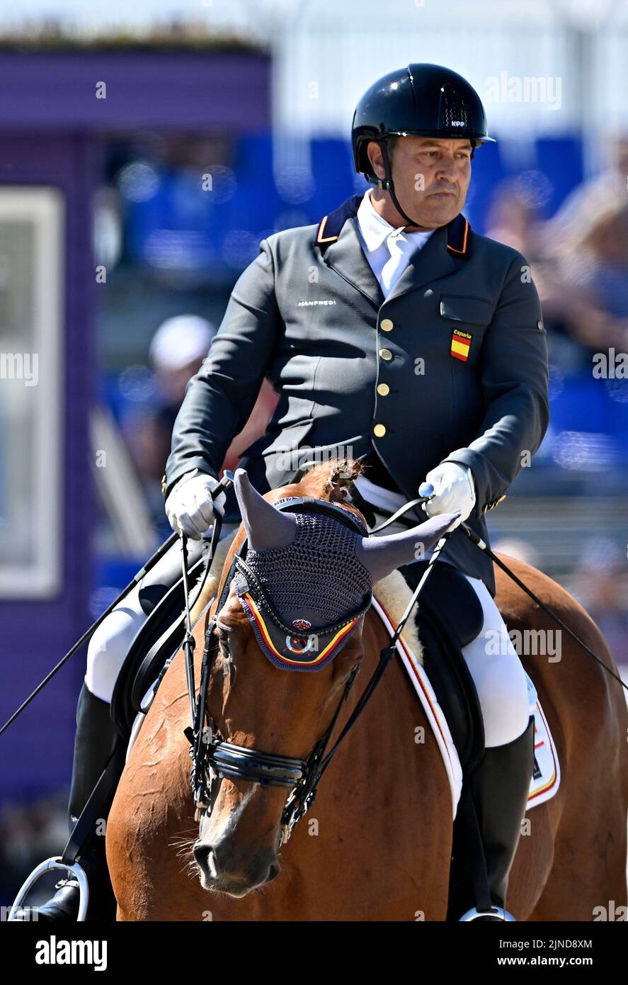 Herning, Denmark. 10th Aug, 2022. World Equestrian Games. Stables ...