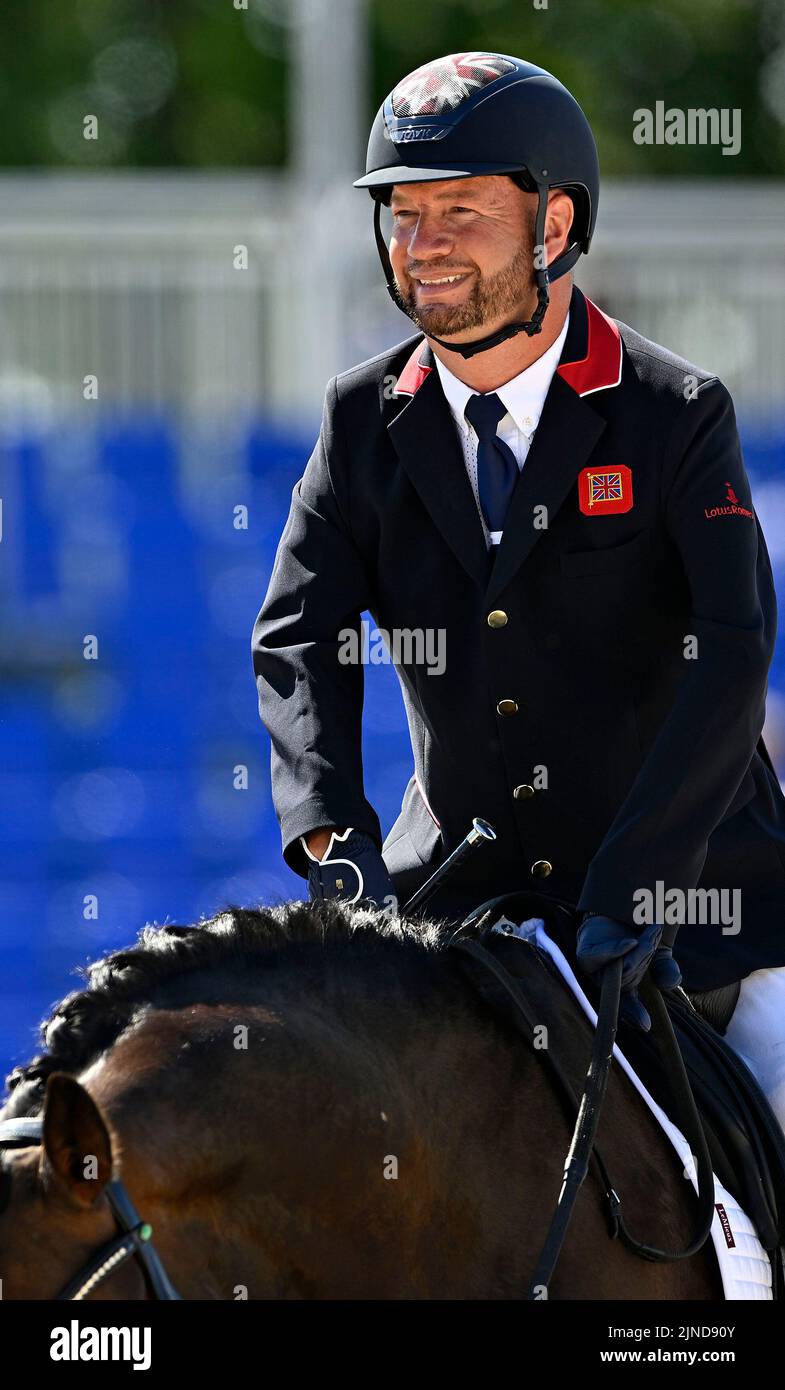 Herning, Denmark. 10th Aug, 2022. World Equestrian Games. Stables. Lee ...