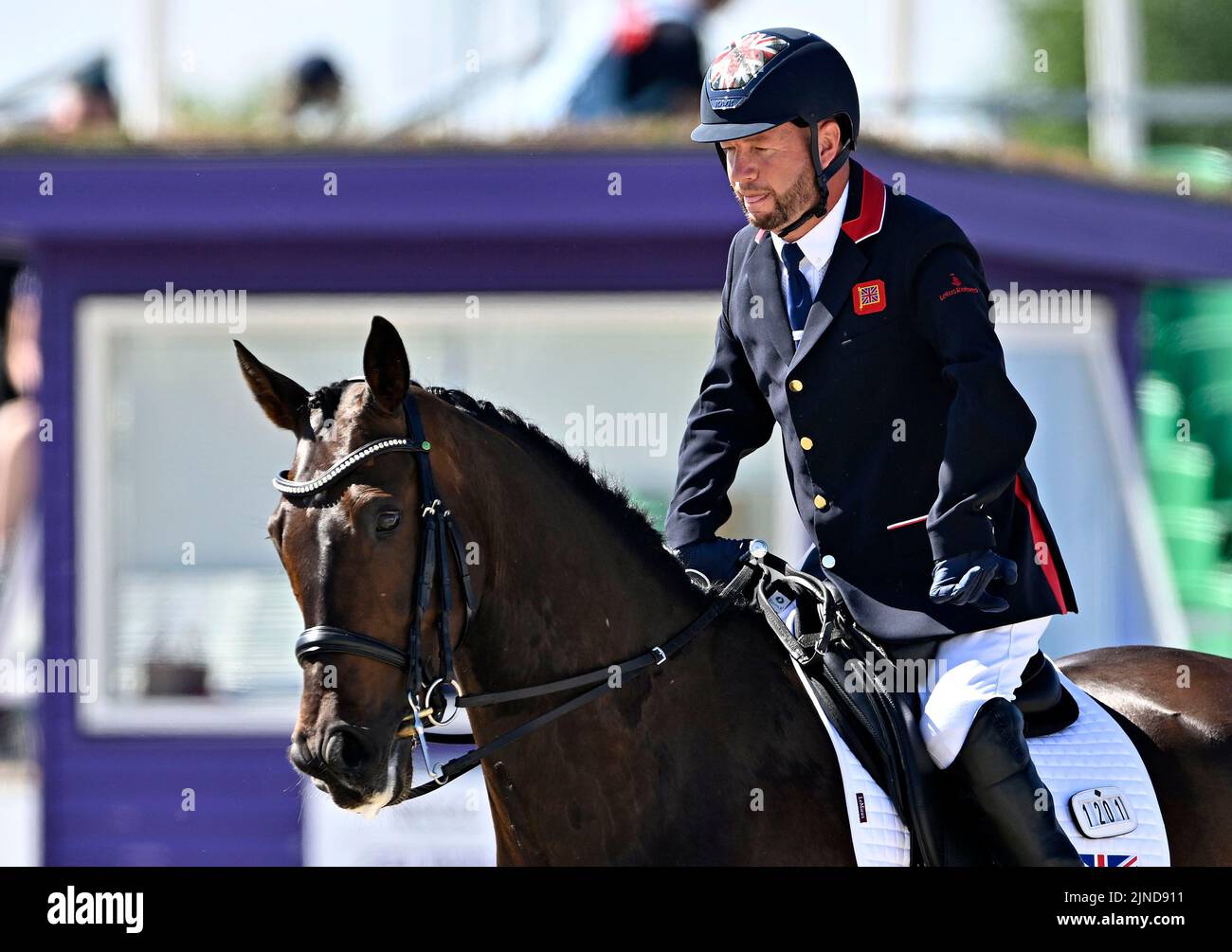Herning, Denmark. 10th Aug, 2022. World Equestrian Games. Stables. Lee ...