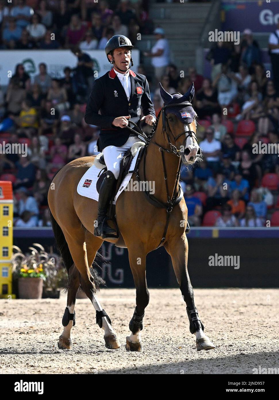 Herning, Denmark. 10th Aug, 2022. World Equestrian Games. Stables ...
