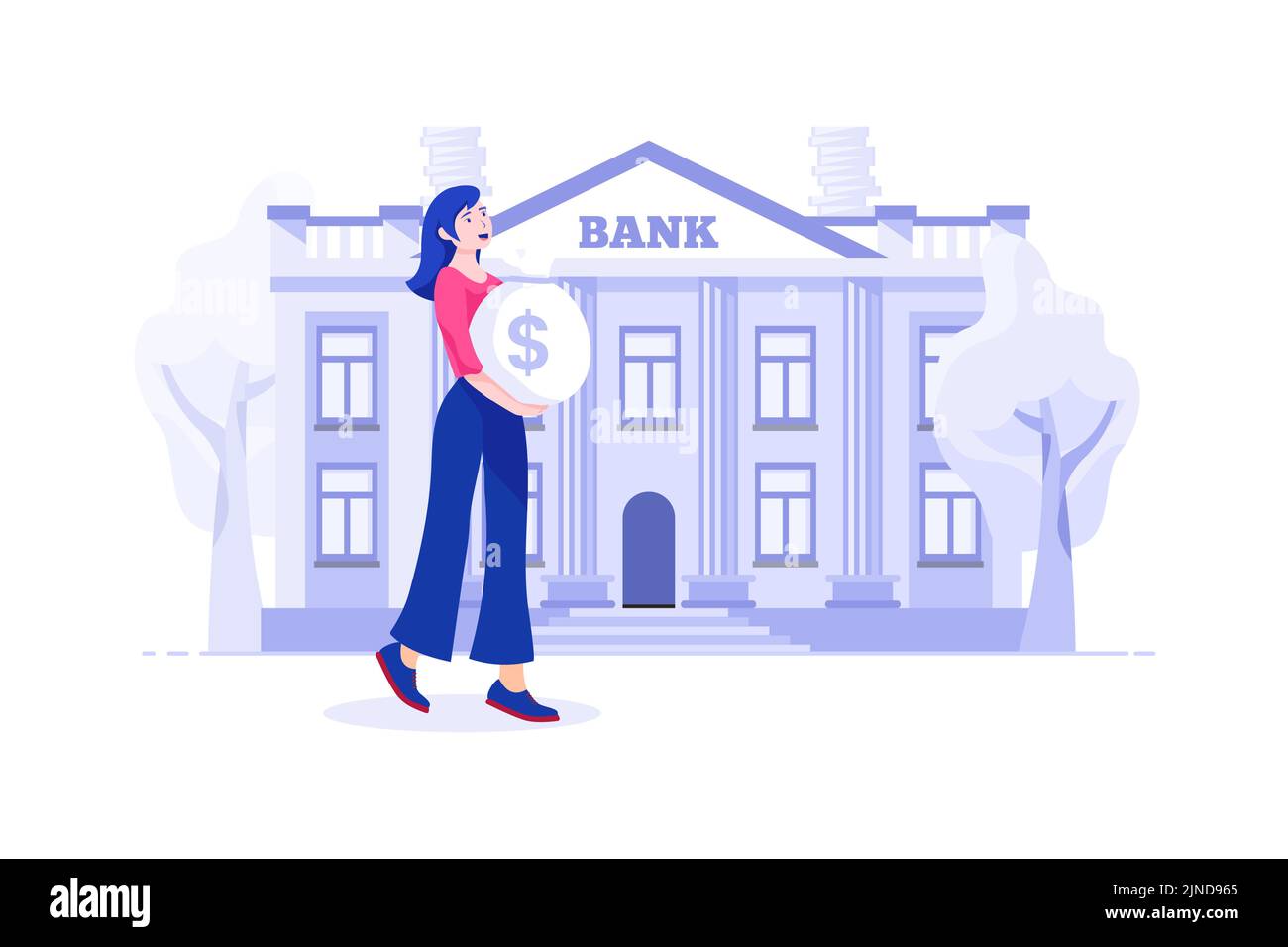 Insurance Service Illustration concept. Flat illustration isolated on ...