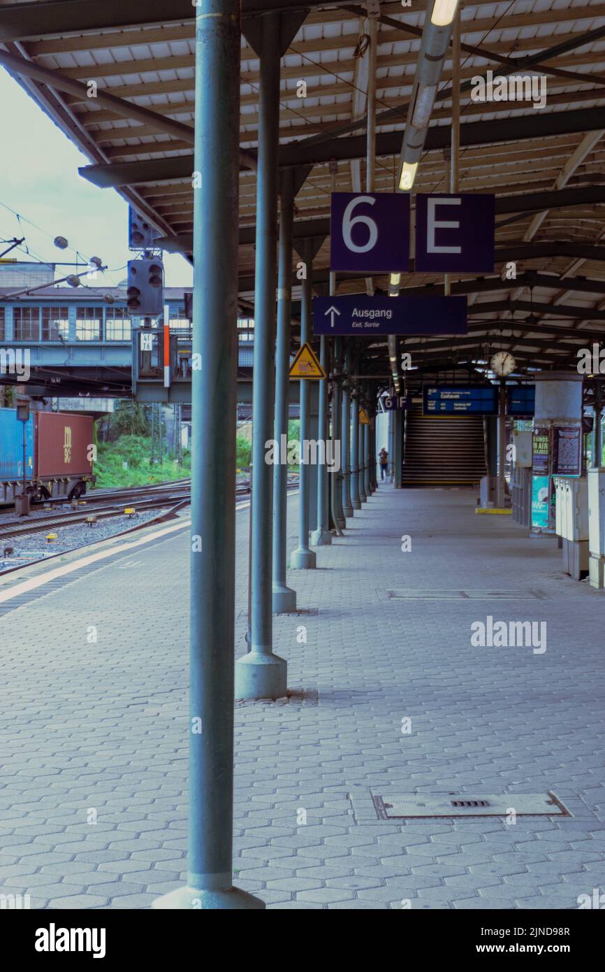 German city train hi-res stock photography and images - Alamy
