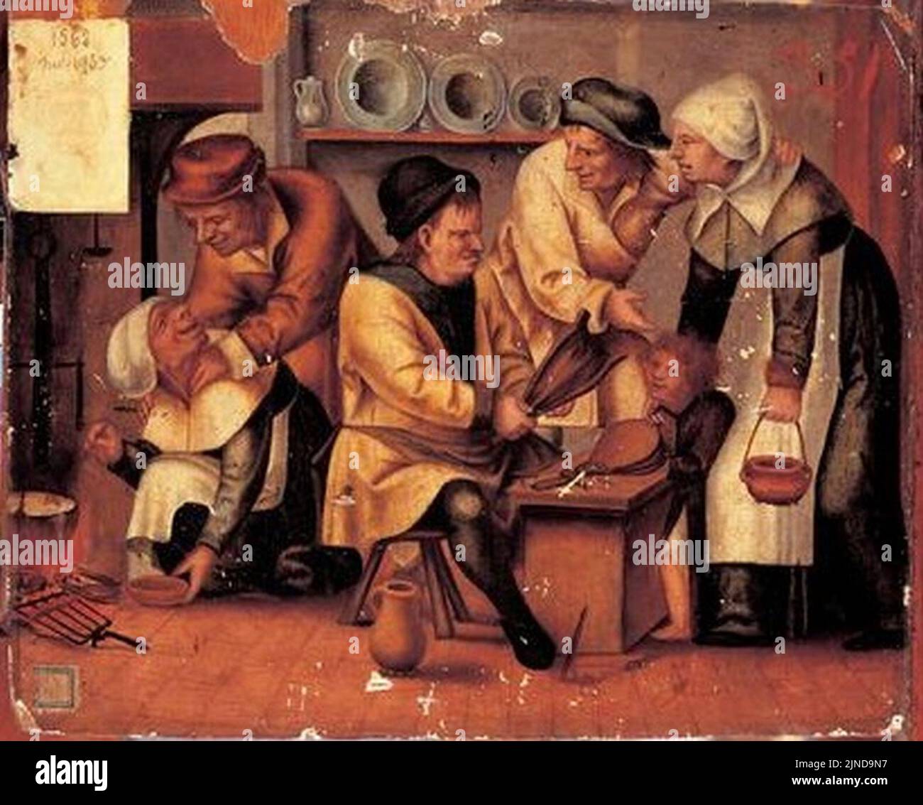 The Bellows Mender (Capodimonte Stock Photo - Alamy