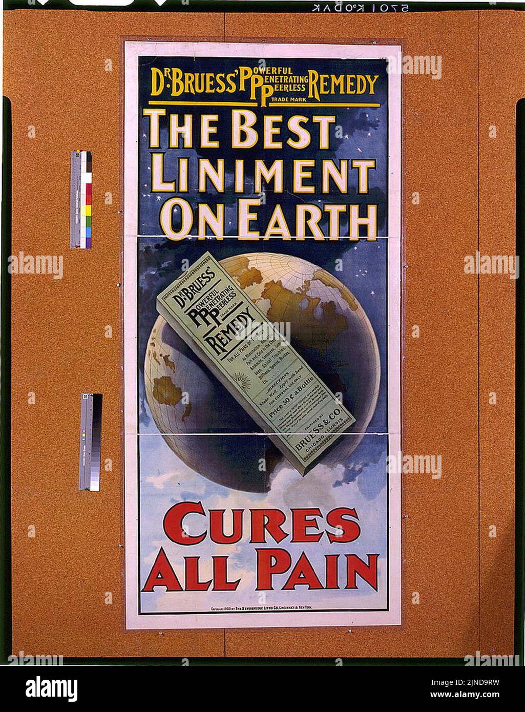 The best liniment on earth, cures all pain Stock Photo - Alamy