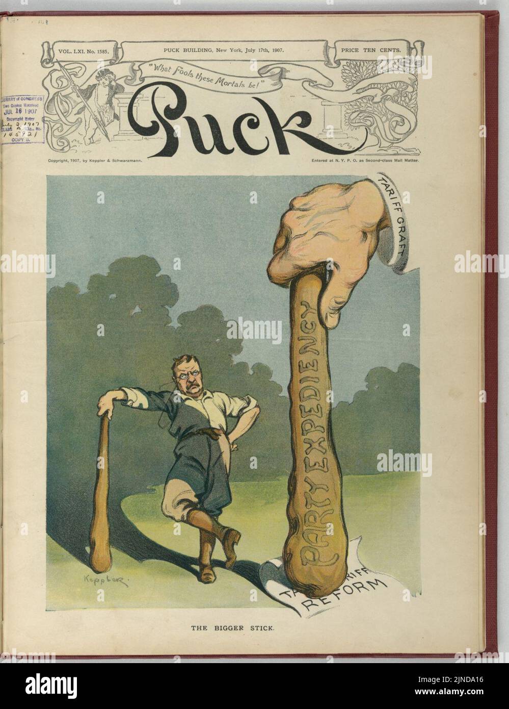 The bigger stick - Keppler Stock Photo - Alamy