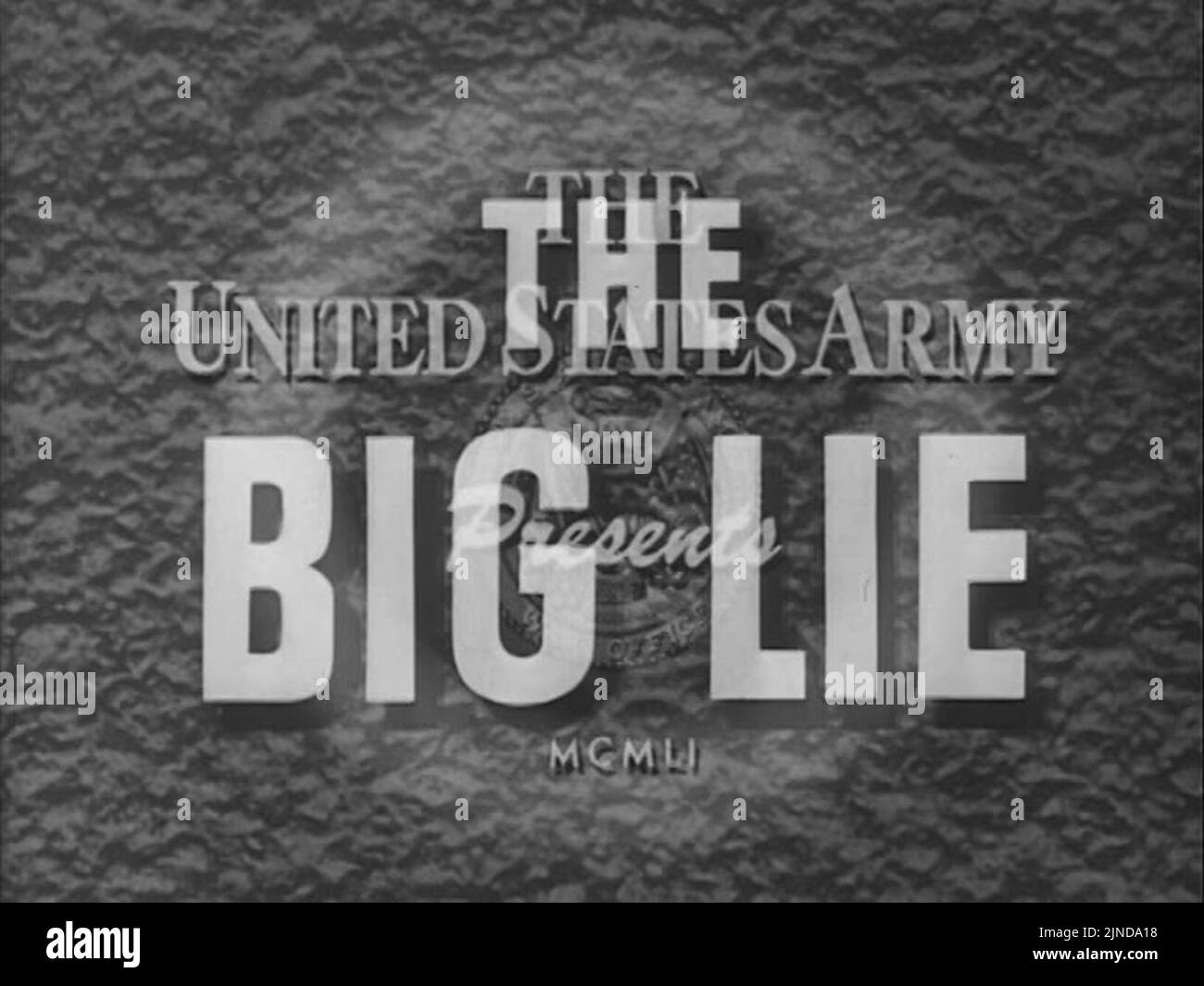 The Big Lie (1951 film), image 02 Stock Photo - Alamy