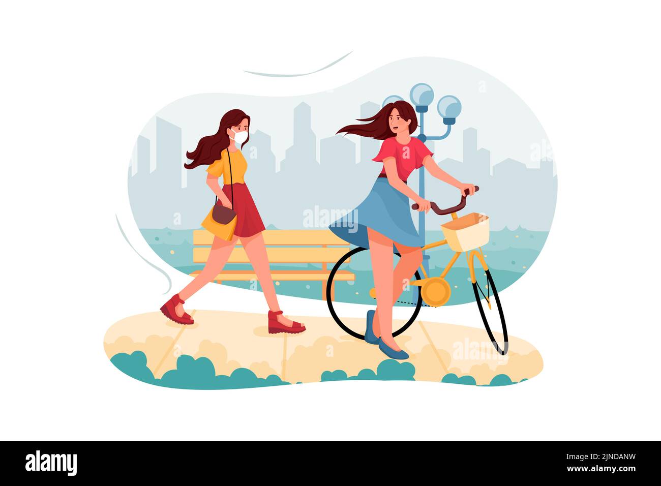 Leisure Activities Illustration concept. Flat illustration isolated on ...
