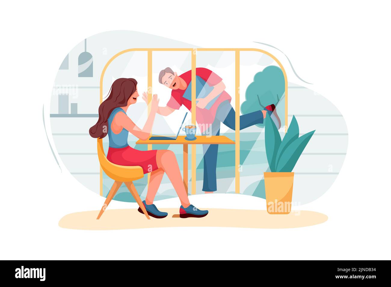 Leisure Activities Illustration concept. Flat illustration isolated on ...