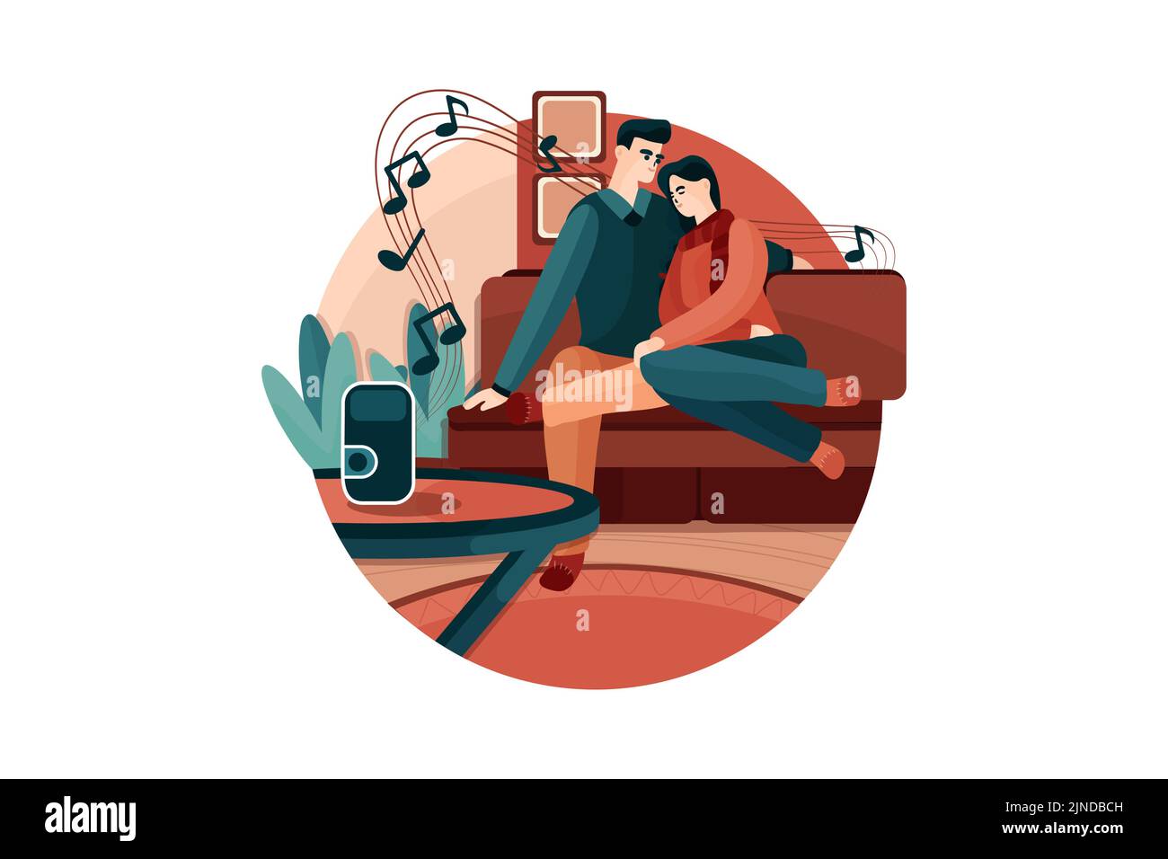 Smart Technologies Illustration concept. Flat illustration isolated on ...