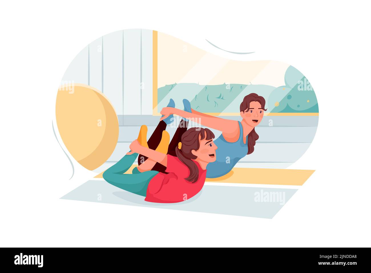 Leisure Activities Illustration concept. Flat illustration isolated on ...