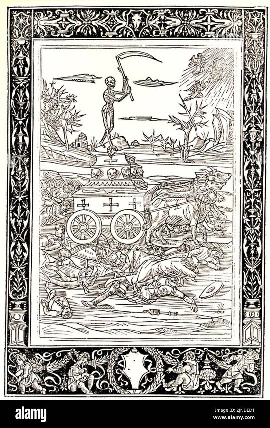 The Black Death Stock Photo - Alamy