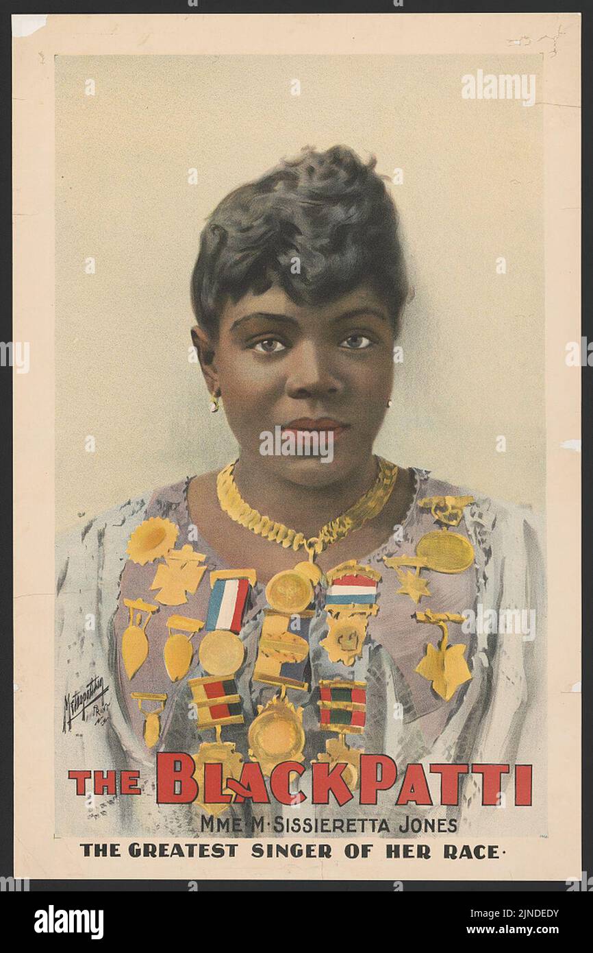 The Black Patti, Mme. M. Sissieretta Jones the greatest singer of her ...