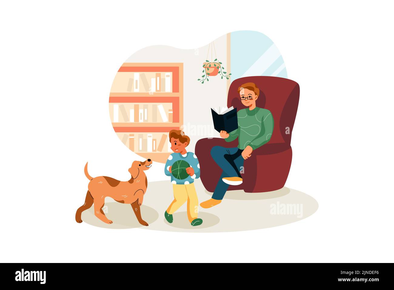 Leisure Activities Illustration concept. Flat illustration isolated on ...