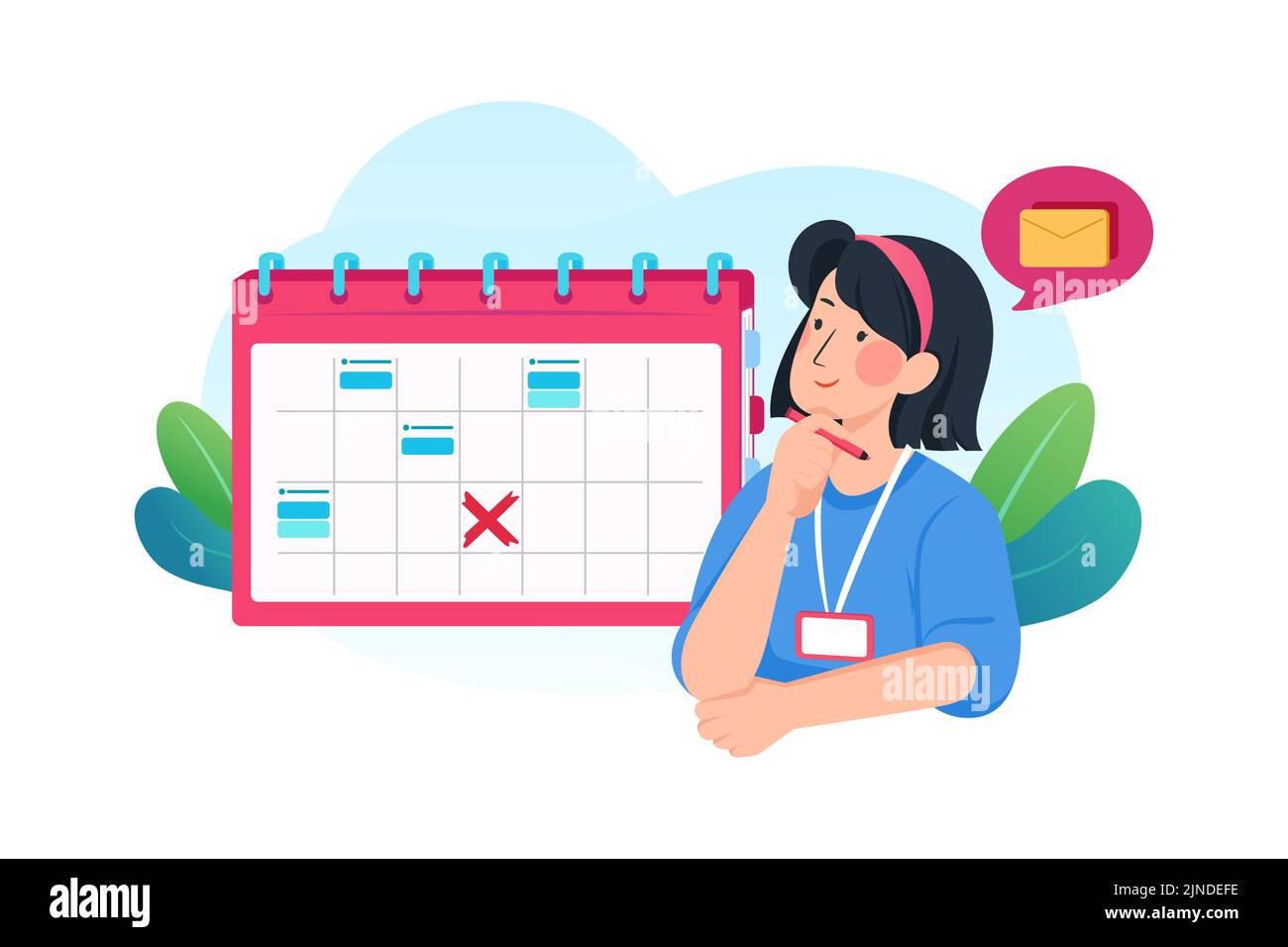 Business Activities Illustration concept. Flat illustration isolated on ...