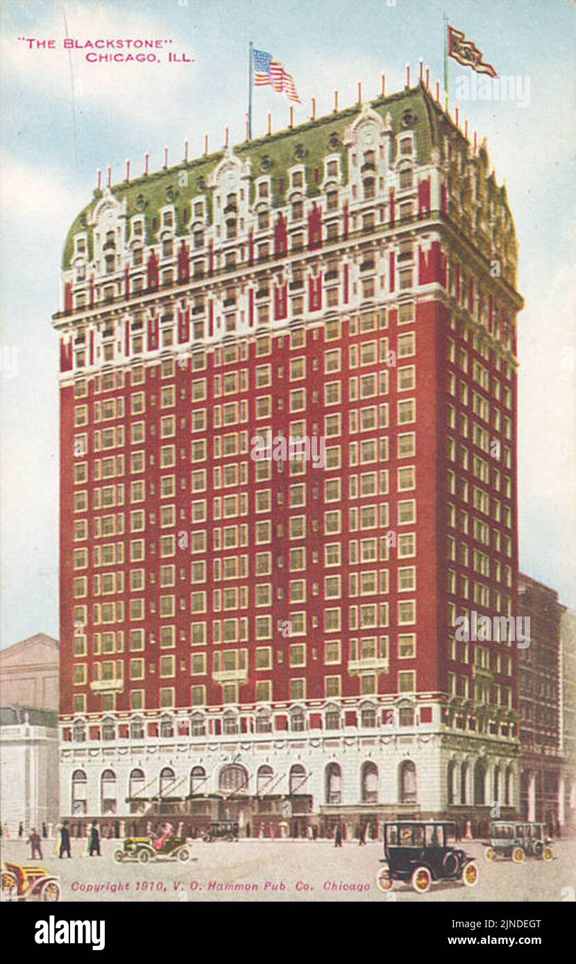 The Blackstone Chicago, Illinois Stock Photo - Alamy