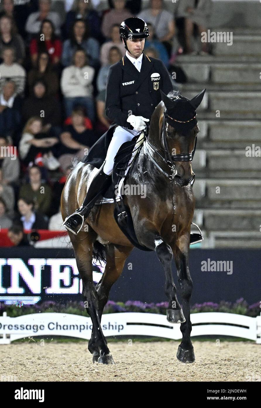 Herning, Denmark. 10th Aug, 2022. World Equestrian Games. Stables ...