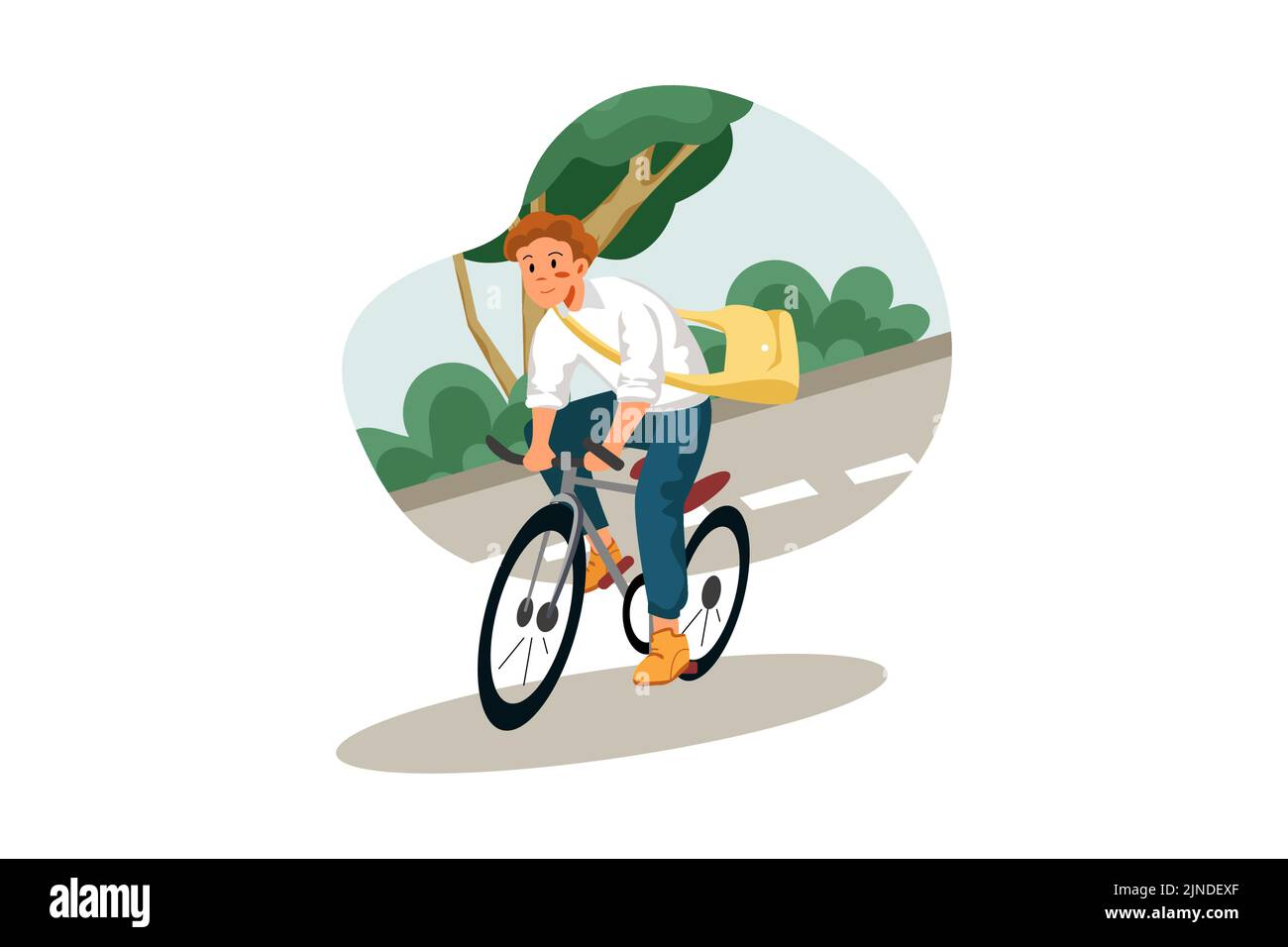 Leisure Activities Illustration concept. Flat illustration isolated on ...