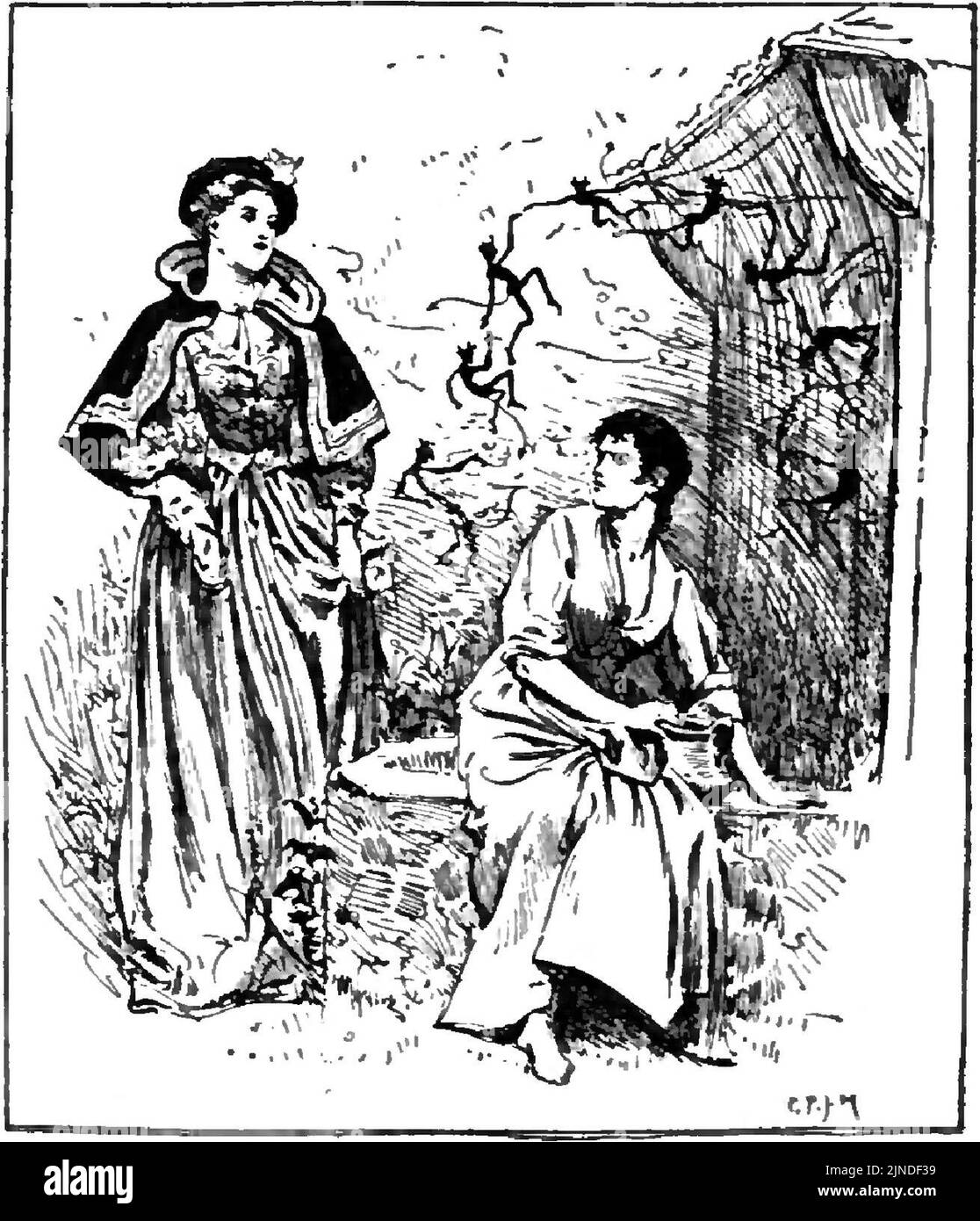 The Blue Fairy Book, p. 276 Stock Photo - Alamy