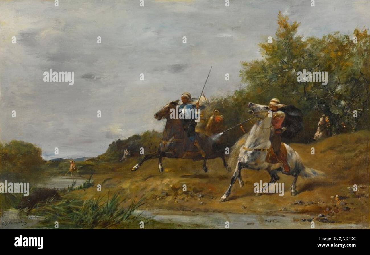 The Boar Hunt Stock Photo - Alamy