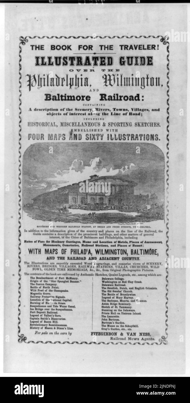 The book for the traveler! Illustrated guide over the Philadelphia ...