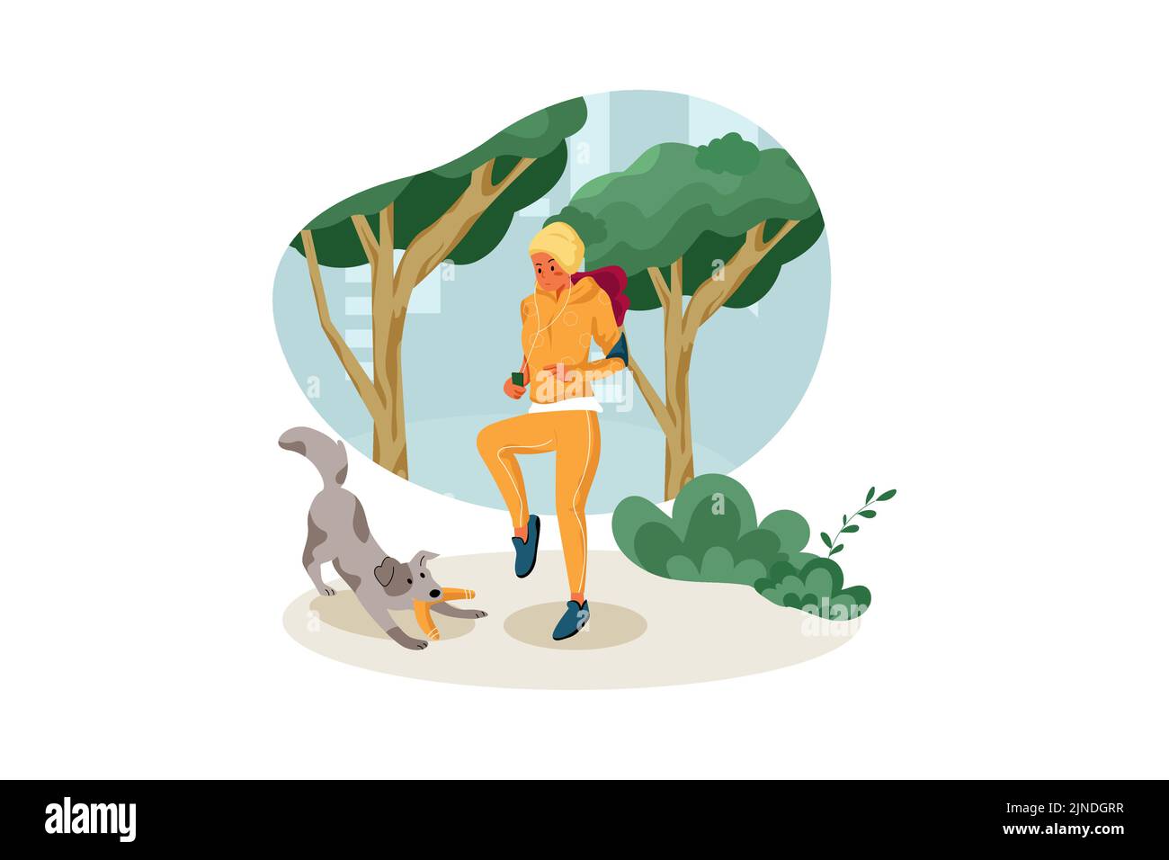Leisure Activities Illustration concept. Flat illustration isolated on ...