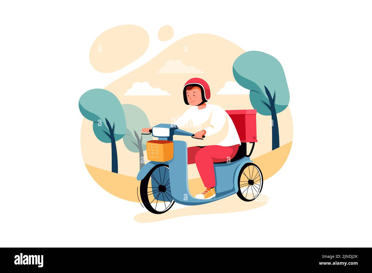 Ecommerce Illustration concept. Flat illustration isolated on white ...