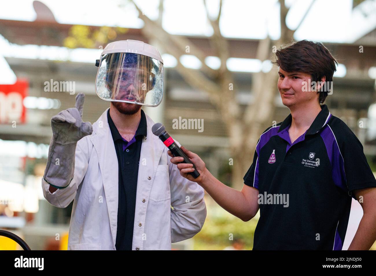 Brisbane, Australia. 11th Aug, 2022. Members of the University of ...