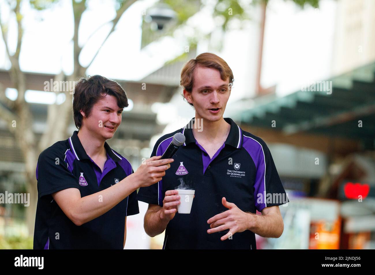 Brisbane, Australia. 11th Aug, 2022. Members of the University of ...