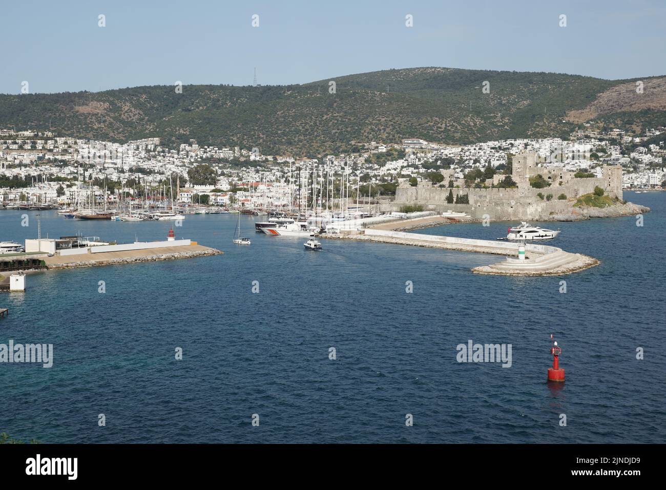 Bodrum Castle in Bodrum Town, Mugla, Turkey Stock Photo - Alamy