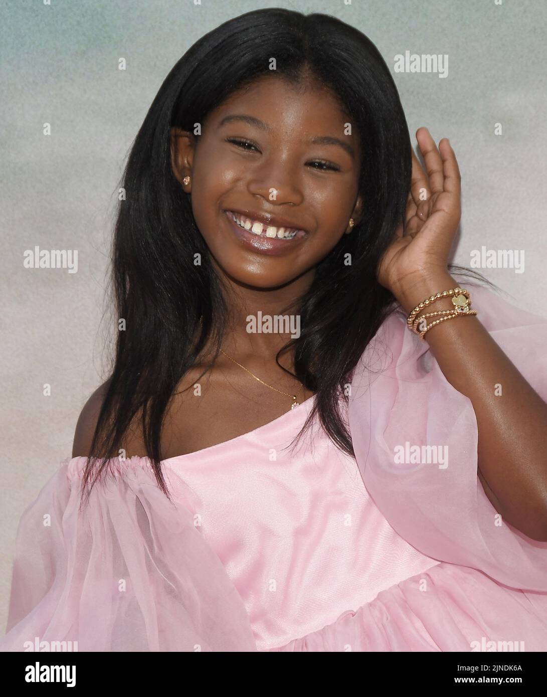 Amani Diggs arrives at the Netflix's DAY SHIFT World Premiere held at ...