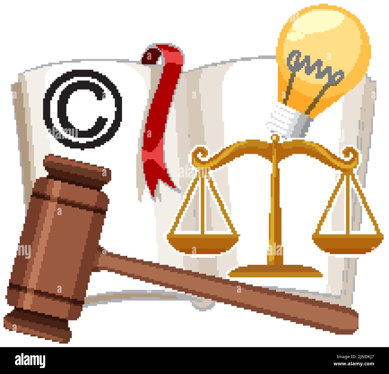 Copyright symbol concept vector illustration Stock Vector Image & Art ...