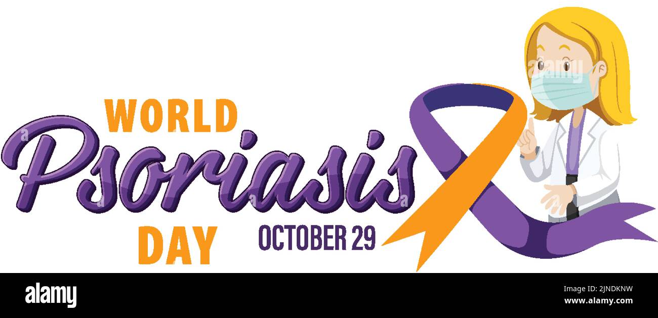 World Psoriasis Day Poster illustration Stock Vector Image & Art - Alamy