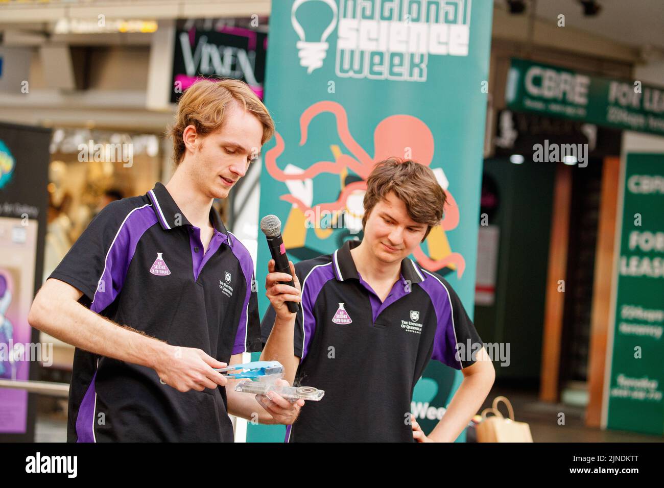Brisbane, Australia. 11th Aug, 2022. Members of the University of ...