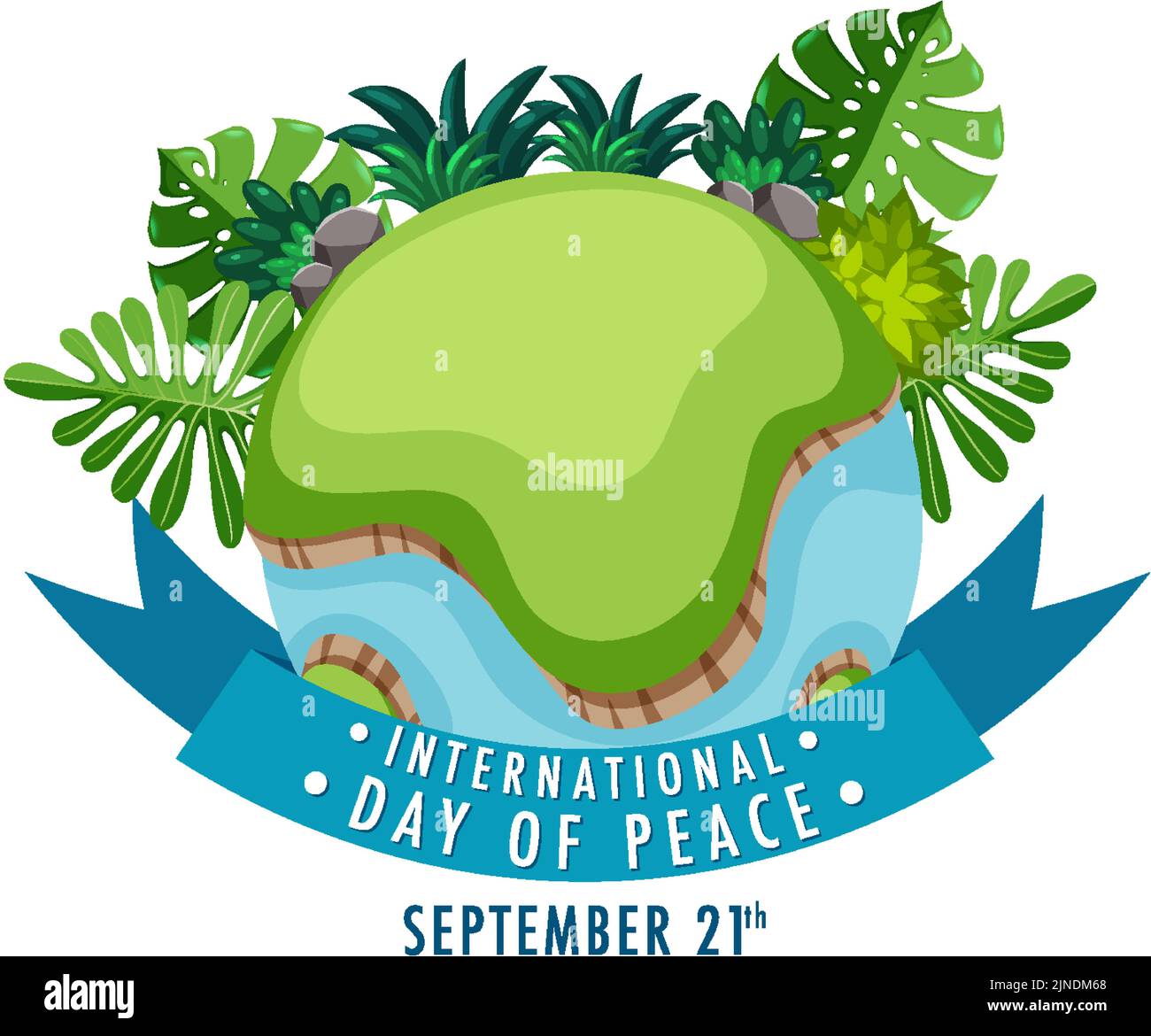 International Day of Peace Banner Design illustration Stock Vector ...