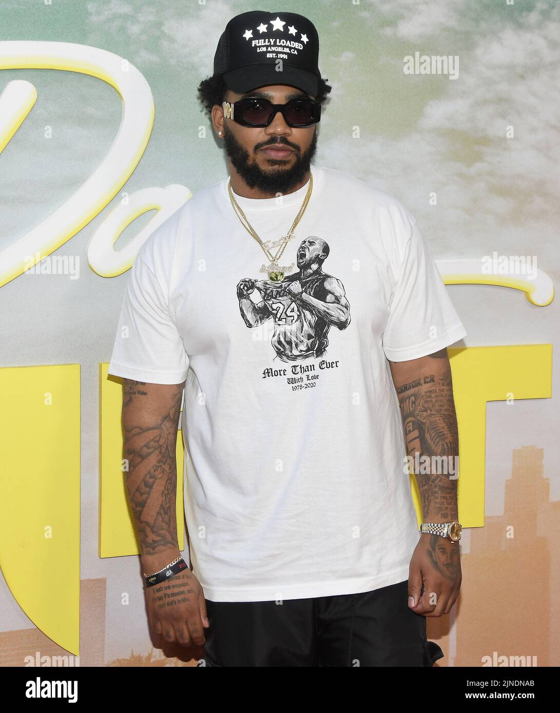 Jayson Cash arrives at the Netflix's DAY SHIFT World Premiere held at ...