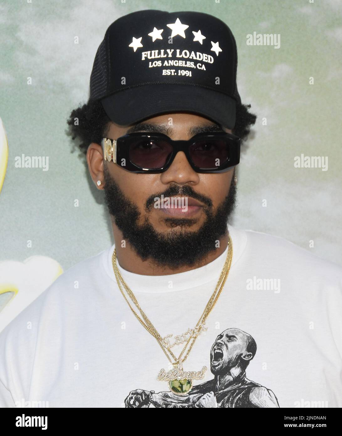 Jayson Cash arrives at the Netflix's DAY SHIFT World Premiere held at ...