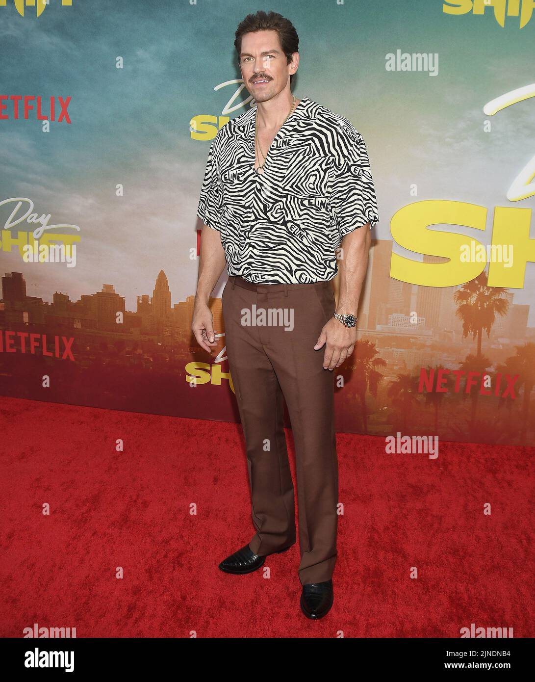 Steve Howey arrives at the Netflix's DAY SHIFT World Premiere held at ...