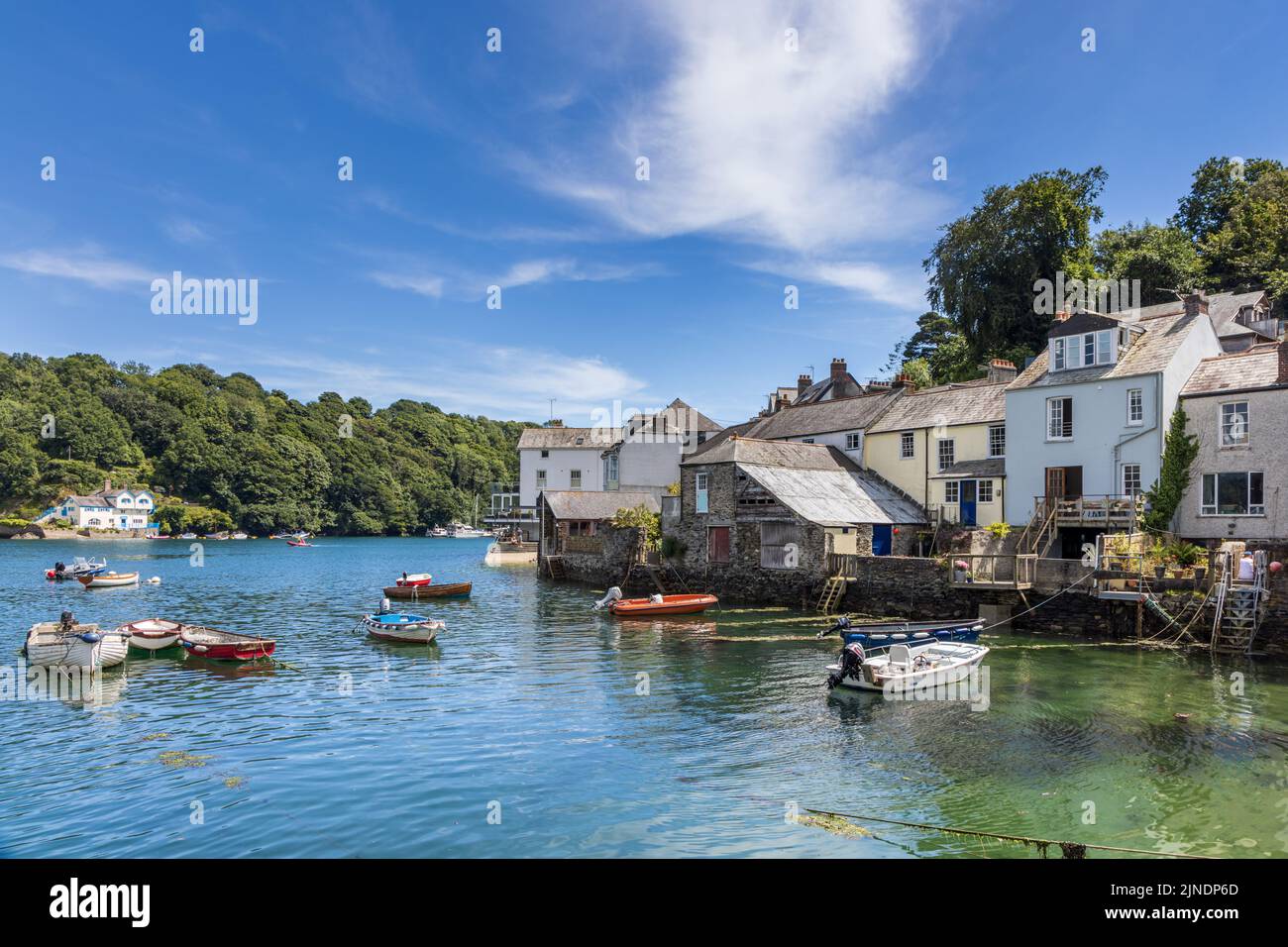 Ferryside fowey cornwall hi-res stock photography and images - Alamy
