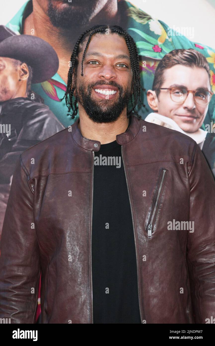 Deray Davis attends the World Premiere of Netflix's "Day Shift" on ...